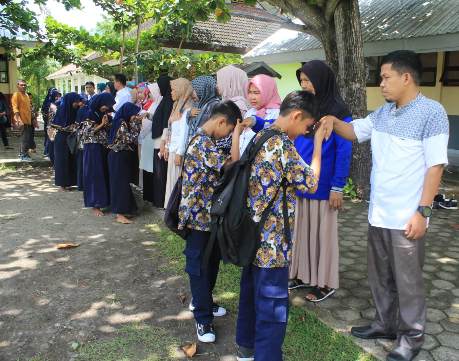 Kegiatan hari terakhir sekolah sebelum memasuki bulan Suci Ramadhan ...